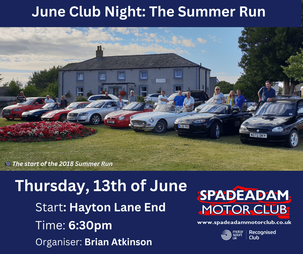 Spadeadam Motor Club | The friendliest Motor Club in North Cumbria ...